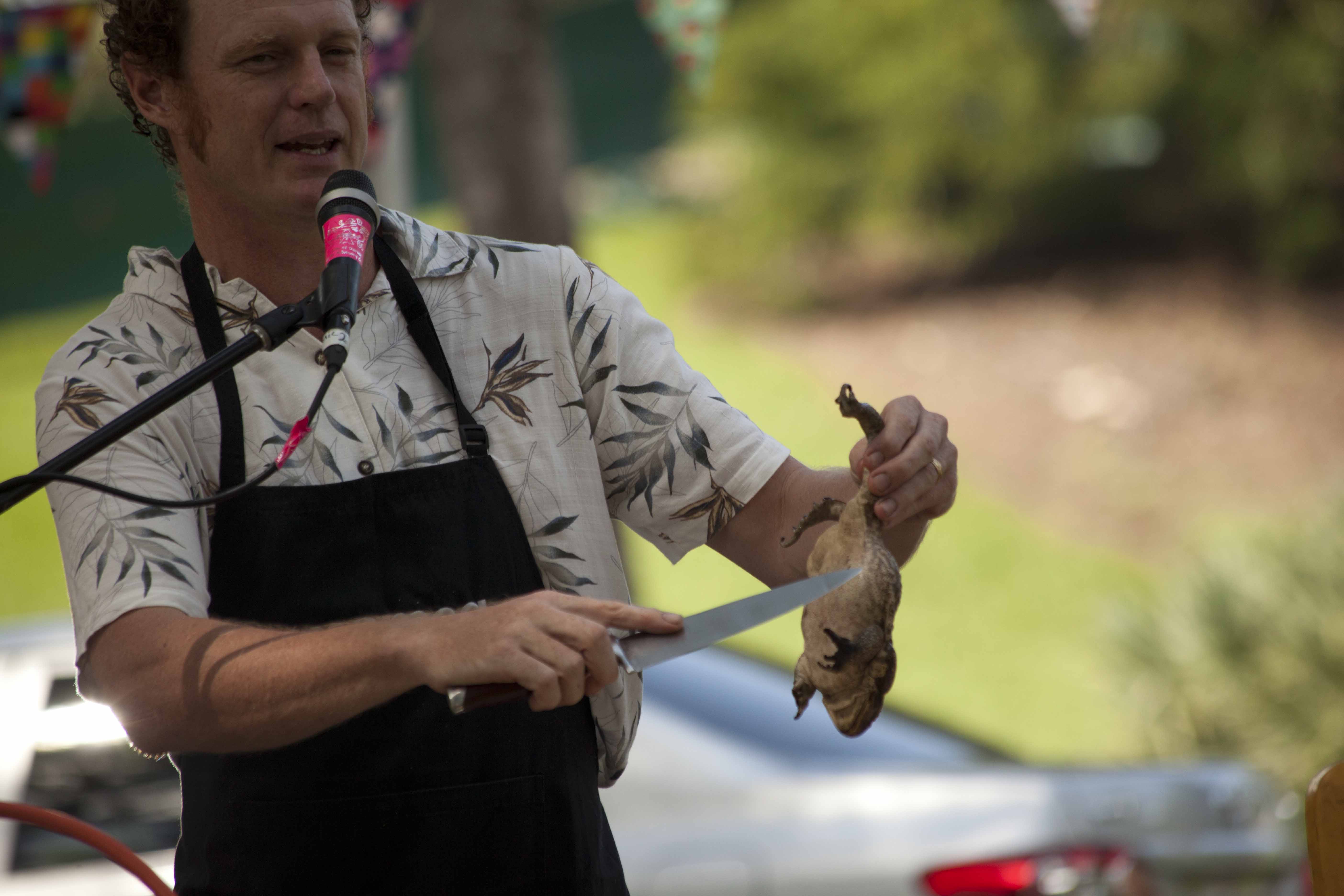 Community Cook – Rod’s Cane Toad Canapes